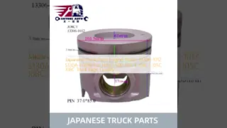 HINO 500 Engine Piston 13306 1012 High Quality Parts