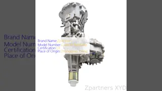 Isuzu TFR54 4JA1 Manual Transmission Assembly Gearbox