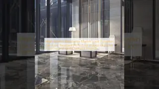Durable Marble Look Porcelain Tile Scratch Resistant Flooring