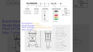 Durable IP67 Waterproof Push Button Switch 10A 250V