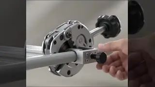 Easy Cut Coated Steel Lean Pipe with This Tube Cutter