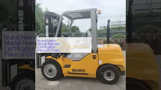 SNSC Diesel Forklift Heavy Duty Industrial Lifting Solution