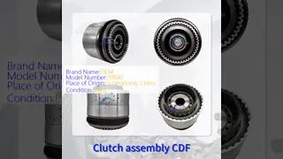 Dongfeng DCT280 7 Speed Wet Dual Clutch Transmission Assembly