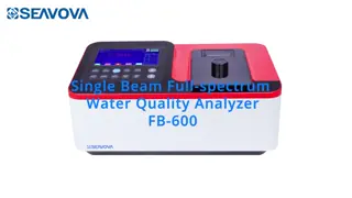Single Beam Full Spectrum Water Quality Rapid Analyzer FB-600
