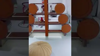 Modern Rotating Storage Rack for Elegant Home Decor