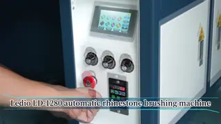 1060 new rhinstone brushing machine