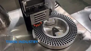 Semi-Automatic Capsule Filling Machine#tiwinindustry #machine #capsule #madeinchina