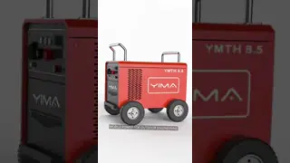 Wheeled Industrial Portable Power Station High Power LiFePO4 Battery Outdoor Construction Energy Gen