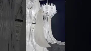 A Closer Look: Custom Lantern Crystal Chandelier Gold Finish Hotel Club Villa Luxury Oriental