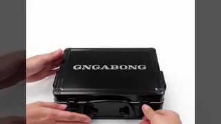 Black Portable Metal Briefcase Tin Box with Handle - Vintage Storage Case for Stationery Candy Cooki