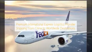 Fast Reliable International Shipping From China