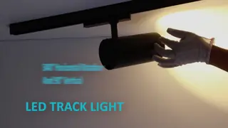 High Efficiency Commercial LED Track Light Solution