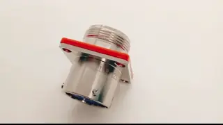 Y11 Series Y11-1210ZK10 10 Pin Socket Connector Aluminum Shell For Aerospace Test Equipment