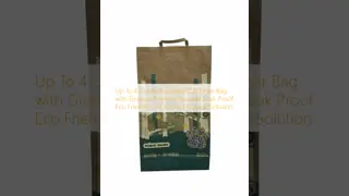 Durable Eco Friendly Cat Litter Bags Custom Packaging