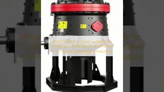 High Efficiency Single Cylinder Hydraulic Cone Crusher