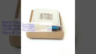 High Performance 1x8 Fiber Optic PLC Splitter for FTTH