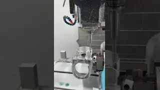 Precision machining of robot structural components
