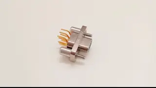 Micro-D Micro Rectangular J30J-9TJN  Aluminum Alloy Shell Straight Welded Type PCB  Connector