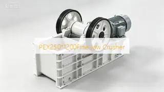 PEX250 1000 Fine Jaw Crusher High Capacity Crushing