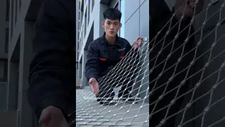 Stainless Steel Wire Rope Safety Fall Protection Net