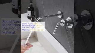 Modern Waterfall Wall Faucet Luxury Bathroom Upgrade