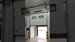 Insulated Sectional Overhead Door | Energy Saving Solution for Industrial Buildings