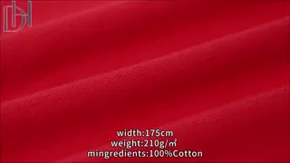 Premium 210g Cotton Jacquard Fabric for Luxury Polo Shirts