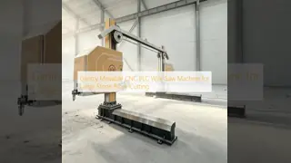 CNC Wire Saw Machine for Precision Stone Cutting