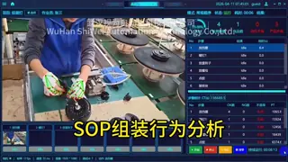 SOP Behavior Analysis System for Electronics Manufacturing Assembly Line