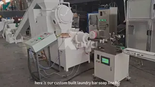 Customized Long-Bar Soap Production Line for Our Client in DRC