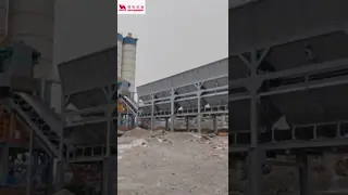 High Efficiency Concrete Batching Plant System