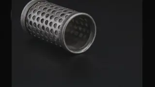 Custom 304 316 Stainless Steel Perforated Metal Filter Cylinder for Industrial Filtration