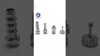 High Precision CNC Nut and Screw Matching Parts