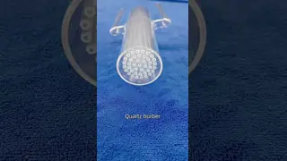 High Temperature Resistant Transparent Fused Silica Quartz Burner