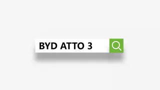 The Tail lights for BYD ATTO 3