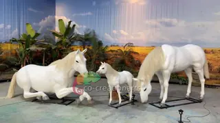 Life Size Animatronic Unicorn for Theme Parks and Events