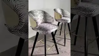 Luxury Italian Style Bar Chairs