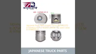 Isuzu 4JB1T Engine Piston 8979402210 Premium Quality