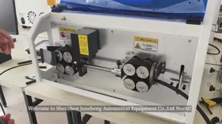 HR-35ST Cable Cutting Stripping Machine for 35MM SQ Wire Harness Cut and Strip