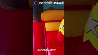 Commercial Superhero Inflatable Obstacle Course for Rental