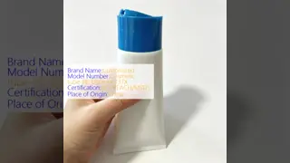 D50mm Custom Cosmetic Tube with Disc Cap Packaging Solution