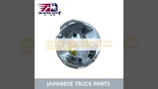 HINO N04C Piston 13216 E0291 High Performance Engine Part