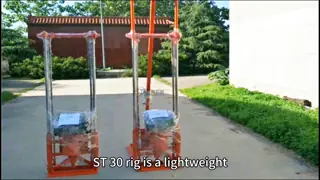 ST30 Portable Core Drilling Rig Compact Soil Sampling