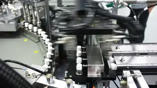 Sprayer pump actuator automatic assembly machine