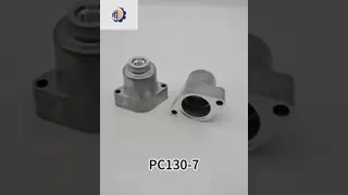 PC130-7 Hydraulic Valve Cover Cast Iron / Cast Aluminum Solenoid Valve Cover