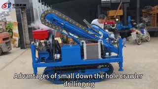 Portable 150m Crawler Water Well Drilling Rig