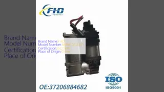 Fix BMW X5 Air Suspension WABCO Compressor Pump Replacement