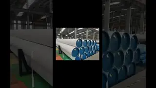 Display of Nickel Alloy Pipes in Various Sizes