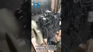 6BT5.9 Diesel Engine Assembly | Heavy Duty Industrial Engine for Construction Machinery