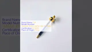 High Performance SMA to SMPM RF Cable Assembly DC 18G